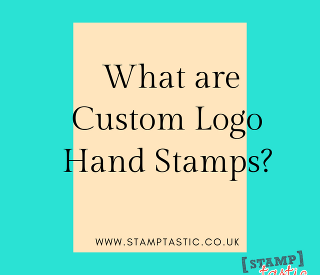 What are Custom Logo Hand Stamps?