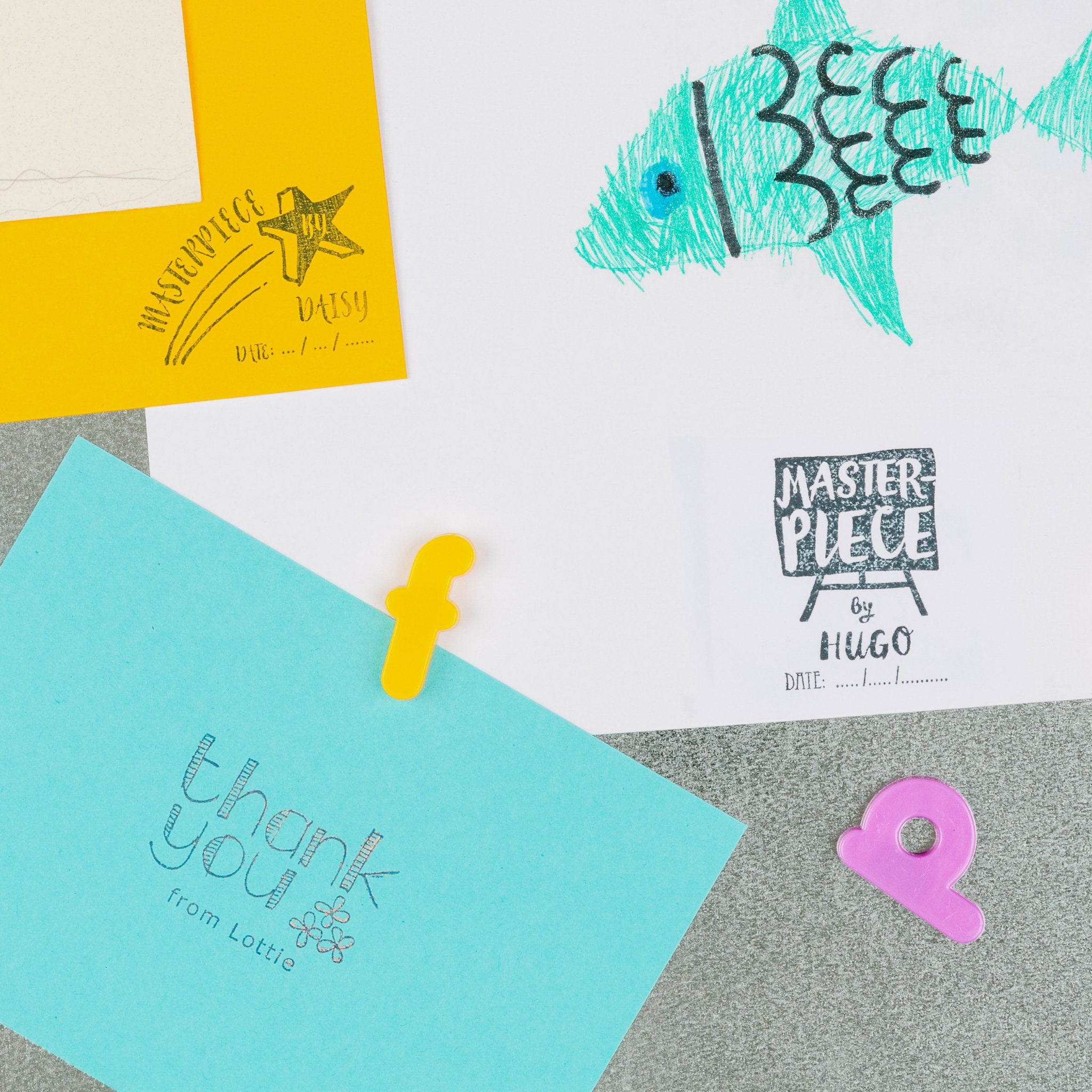 Kids & Children's Rubber Ink Stamp Sets | Stamptastic